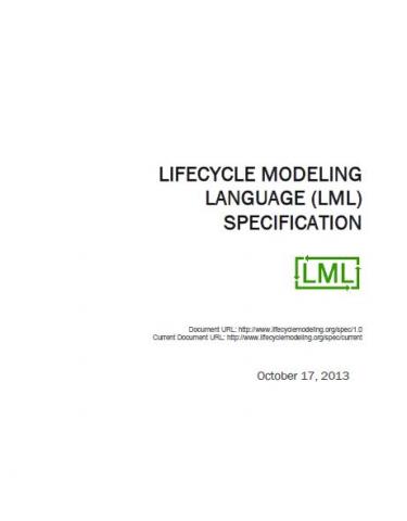 Lifecycle Modeling Language (LML) Specification | SE Goldmine